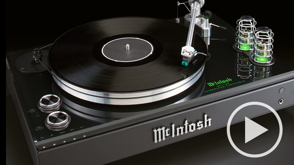 McIntosh MTI100 Integrated Turntable with Built-In Preamp & Amp | World ...