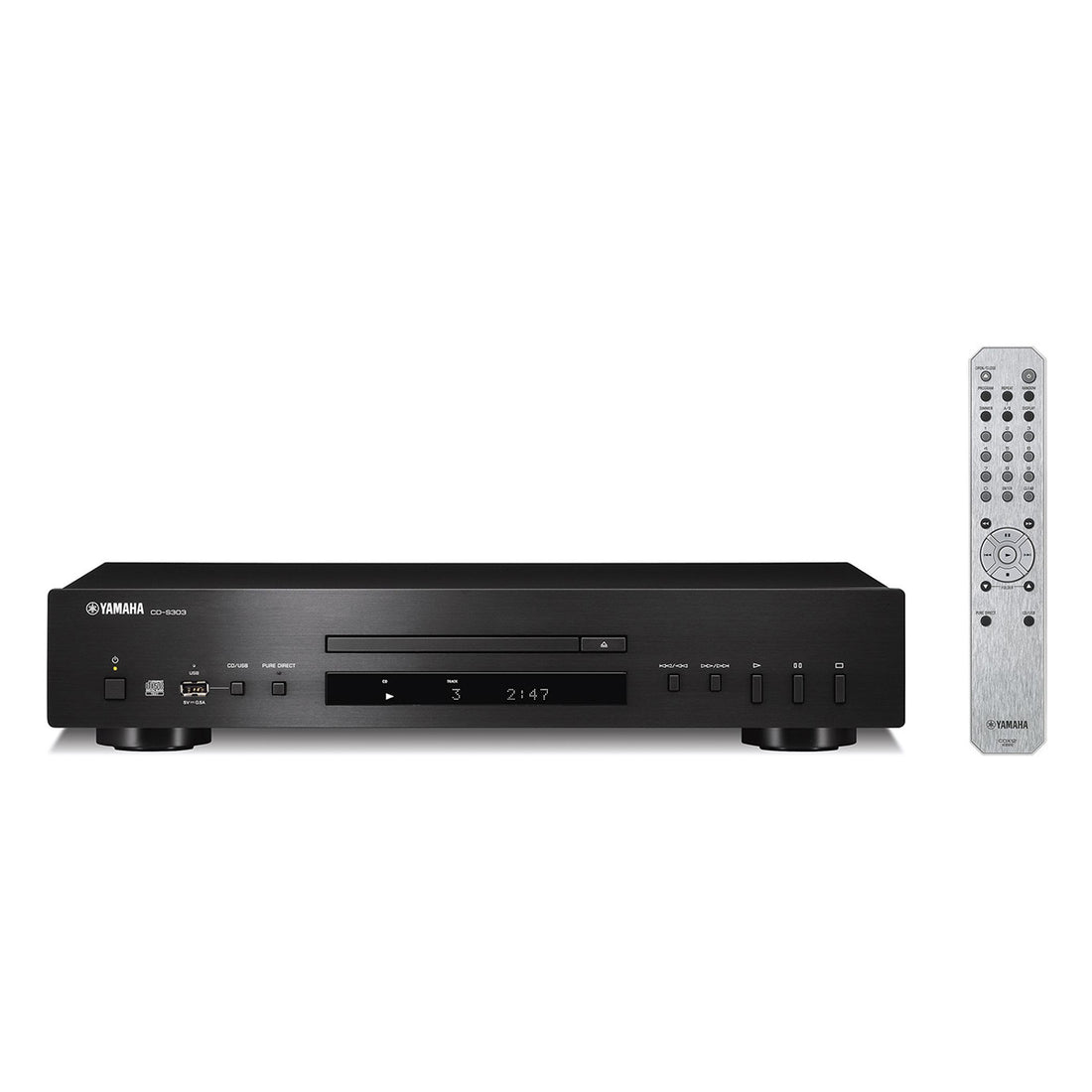 Yamaha CD-S303 CD Player with MP3/WMA/LPCM/FLAC/USB Compatibility ...