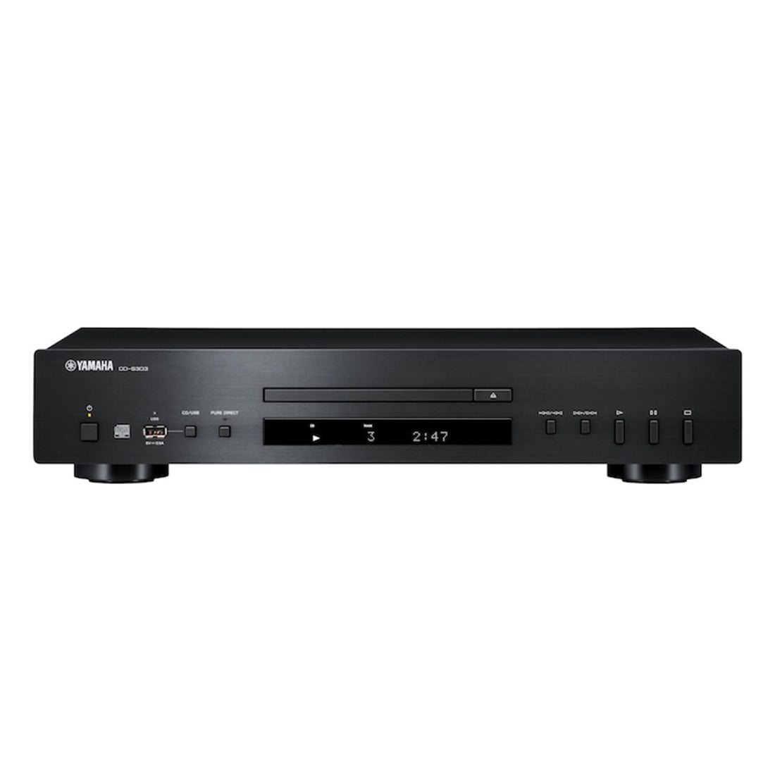 Yamaha CD-S303 CD Player with MP3/WMA/LPCM/FLAC/USB Compatibility ...