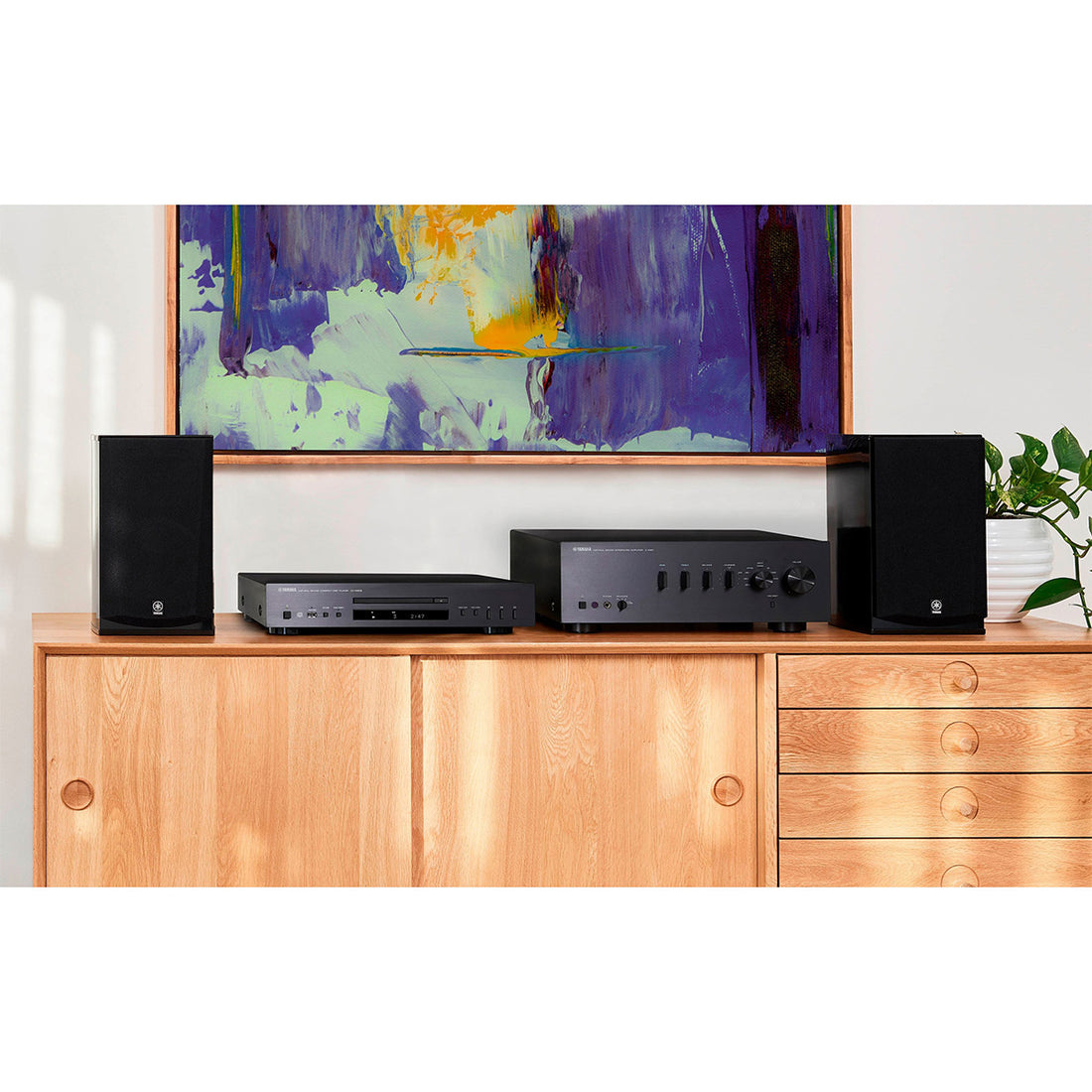 Yamaha CD-S303 CD Player with MP3/WMA/LPCM/FLAC/USB Compatibility ...