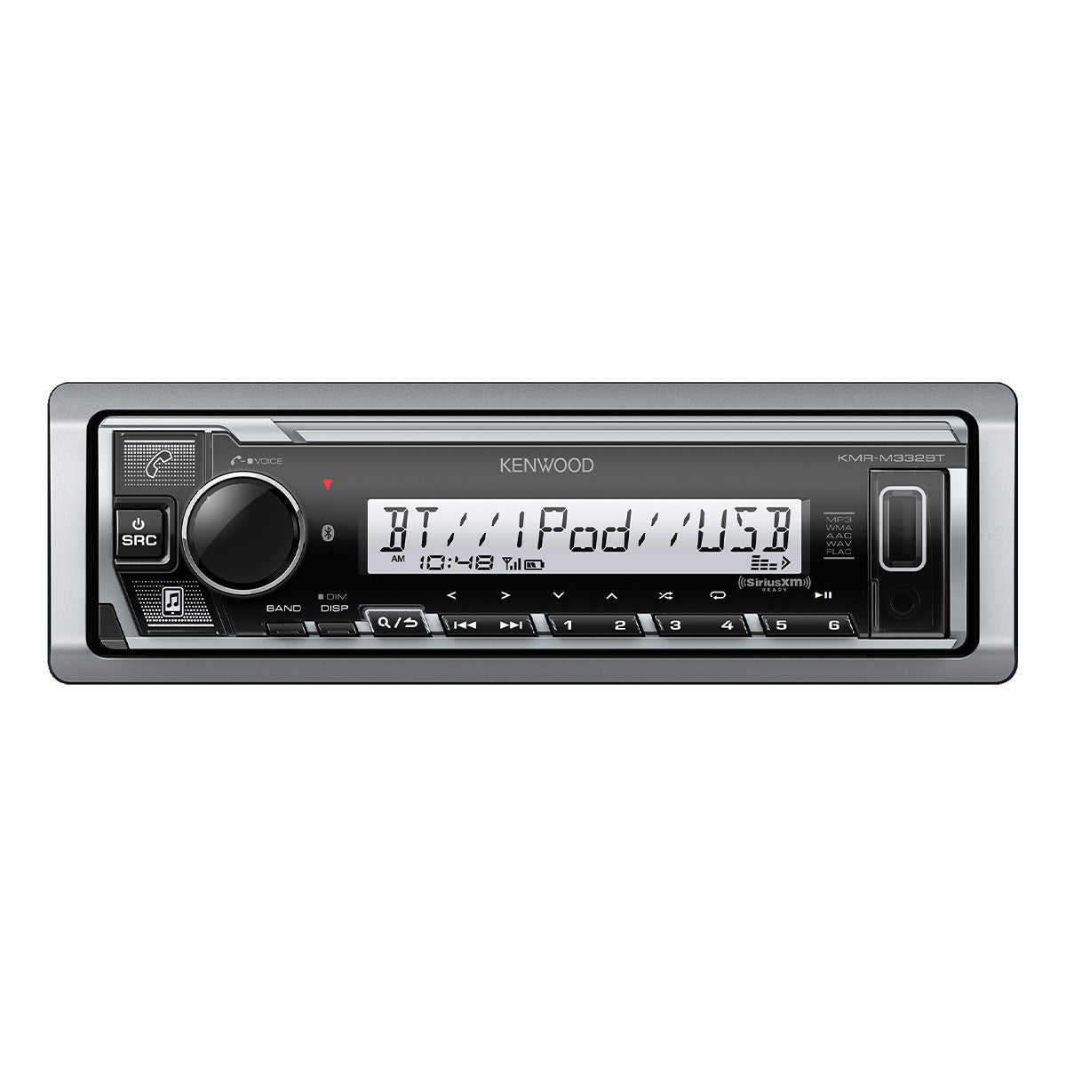 Kenwood KMR-M332BT Marine Digital Media Receiver with Bluetooth | World ...