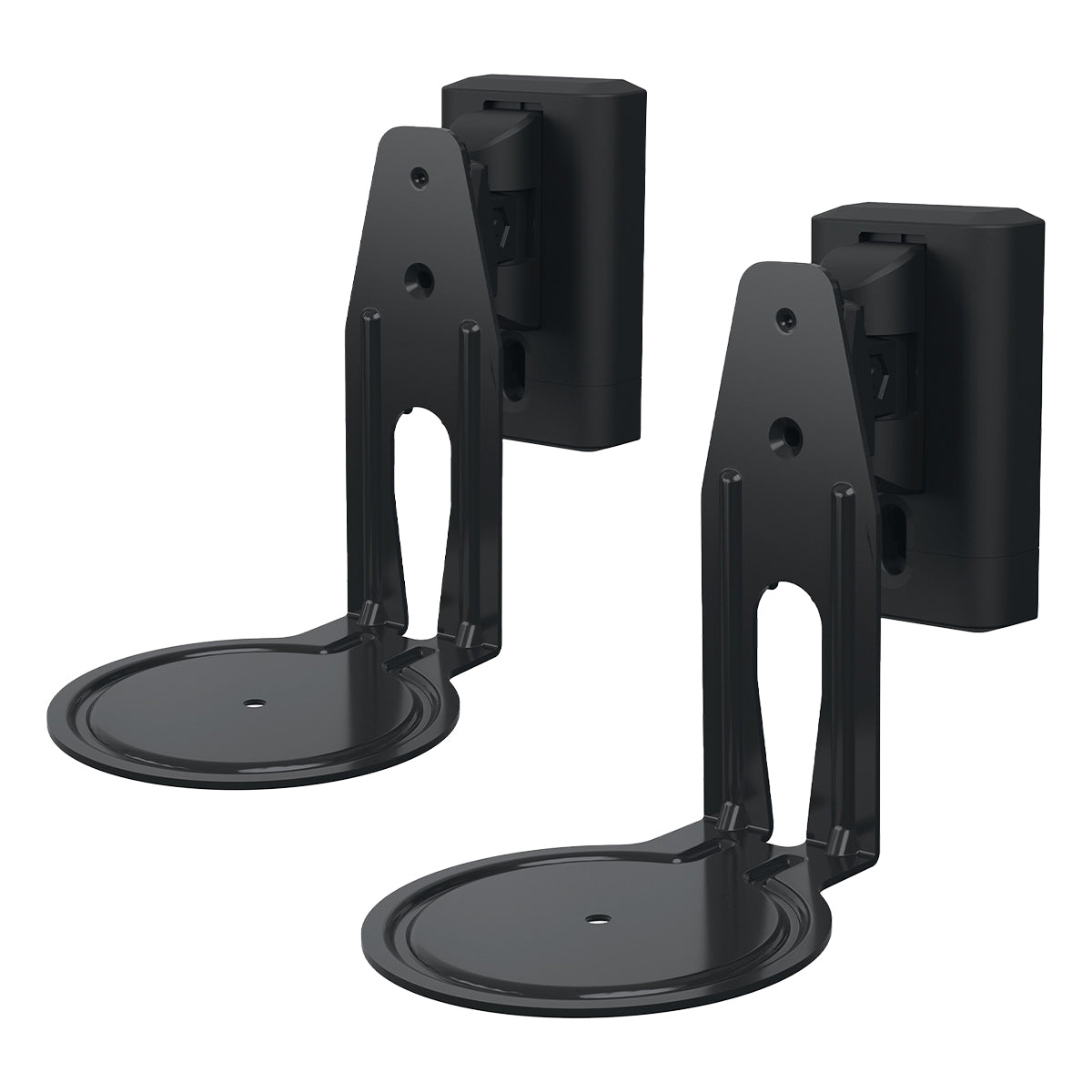 Sanus Adjustable Speaker Wall Mount for Sonos Era 100 - Pair (Black ...