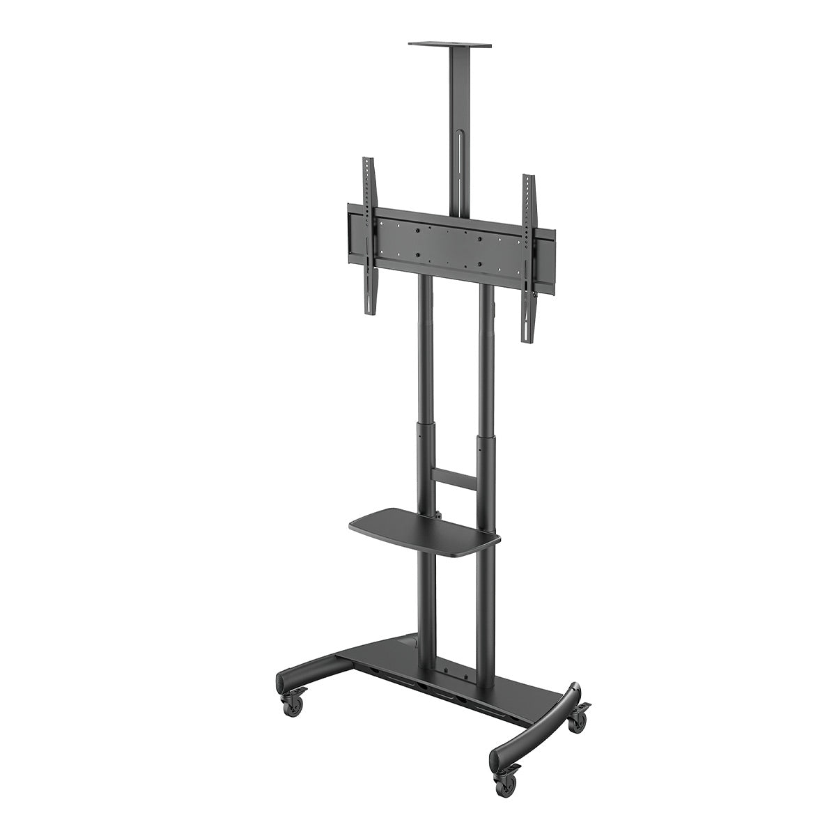 Kanto MTM86PL Height-Adjustable Rolling TV Stand for 55" - 86" TVs with ...