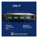 Juke Audio Juke-6 6 Zone Multi-Room Audio Amplifier with Airplay 2 ...