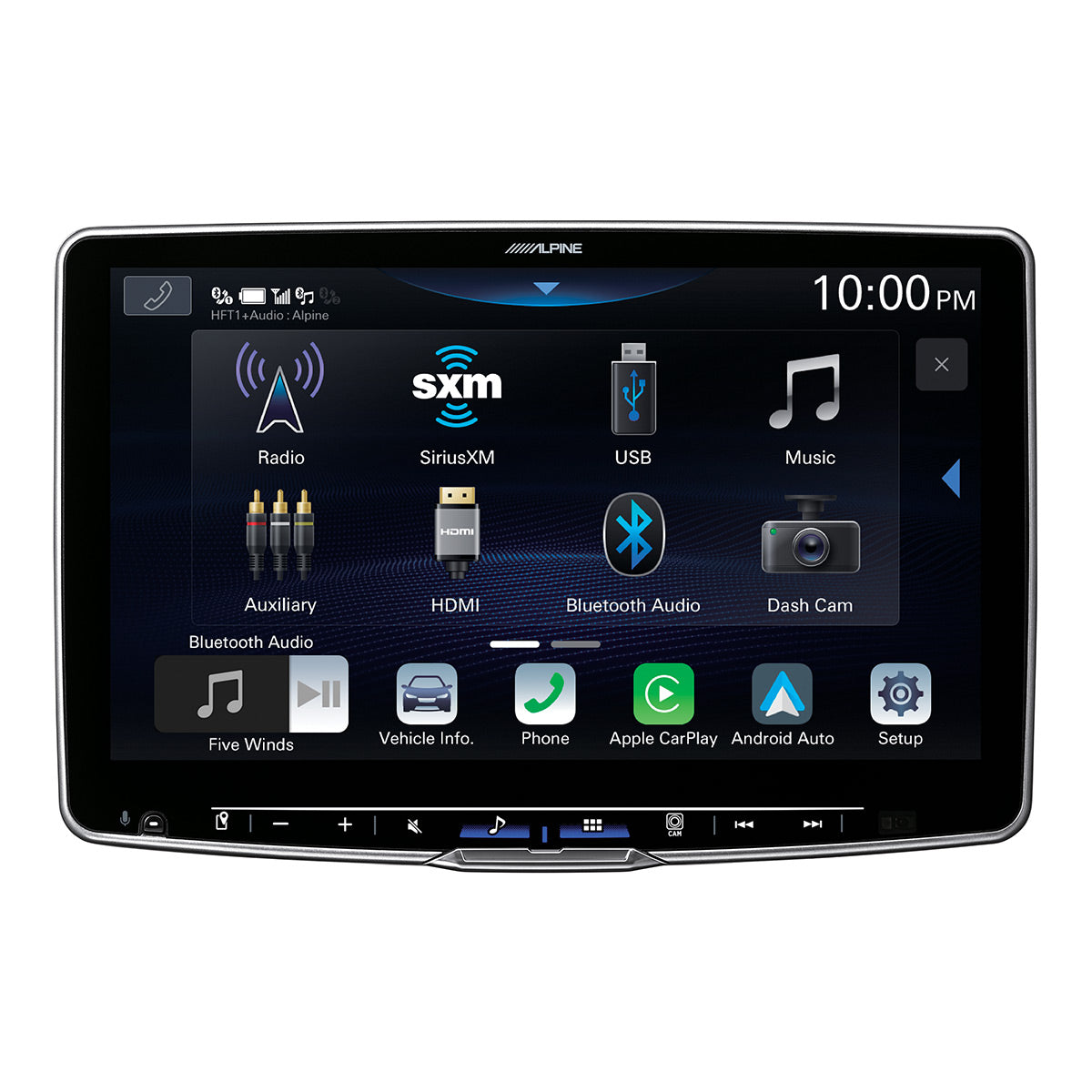 Alpine iLX-F511 Halo11 11" Hi-Res Digital Multimedia Receiver – World ...