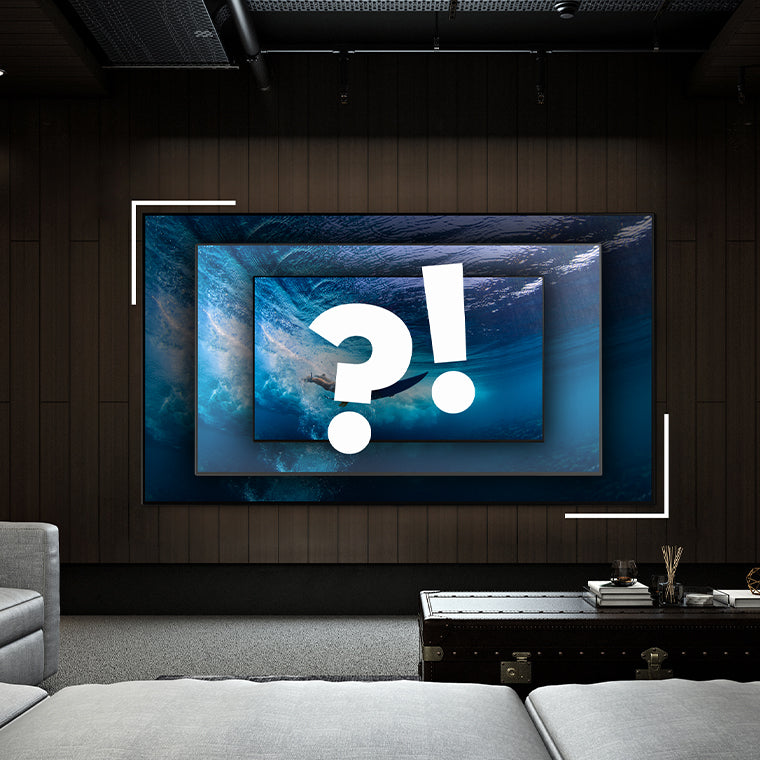 How Do I Decide The Right Screen Size And Type For My Home Theater ...