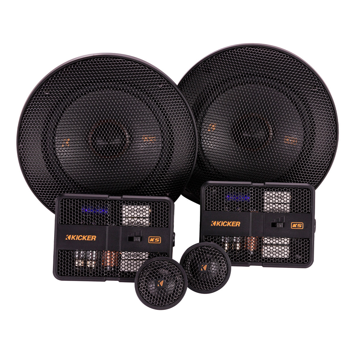 Kicker 51KSS504 5.25" KS Series Component Speaker System – World Wide ...