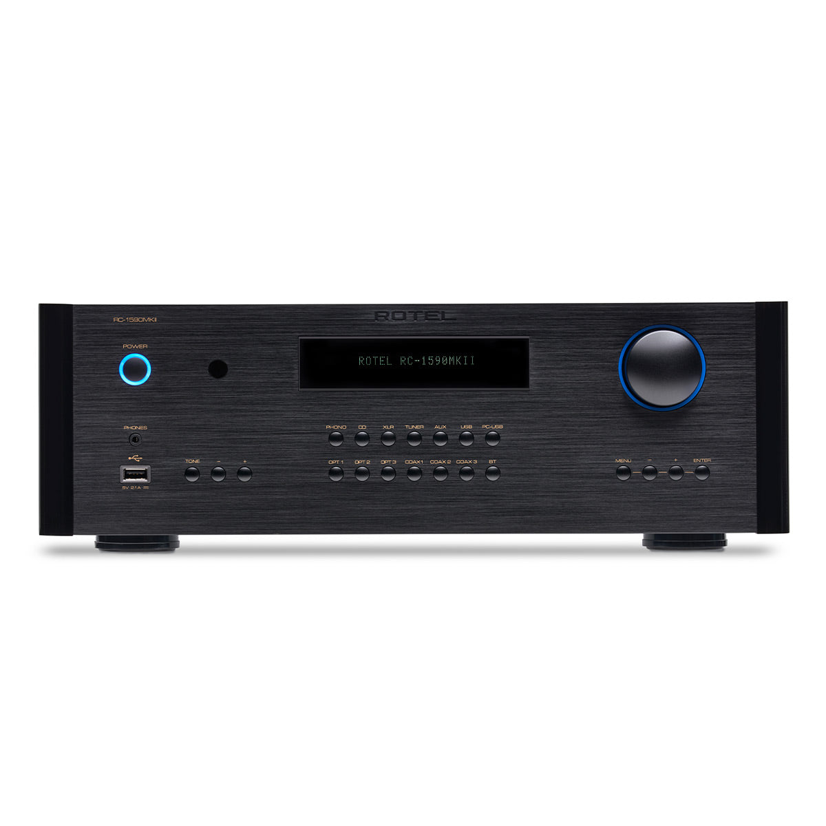 Rotel RC-1590MKII Preamplifier (Black) – World Wide Stereo