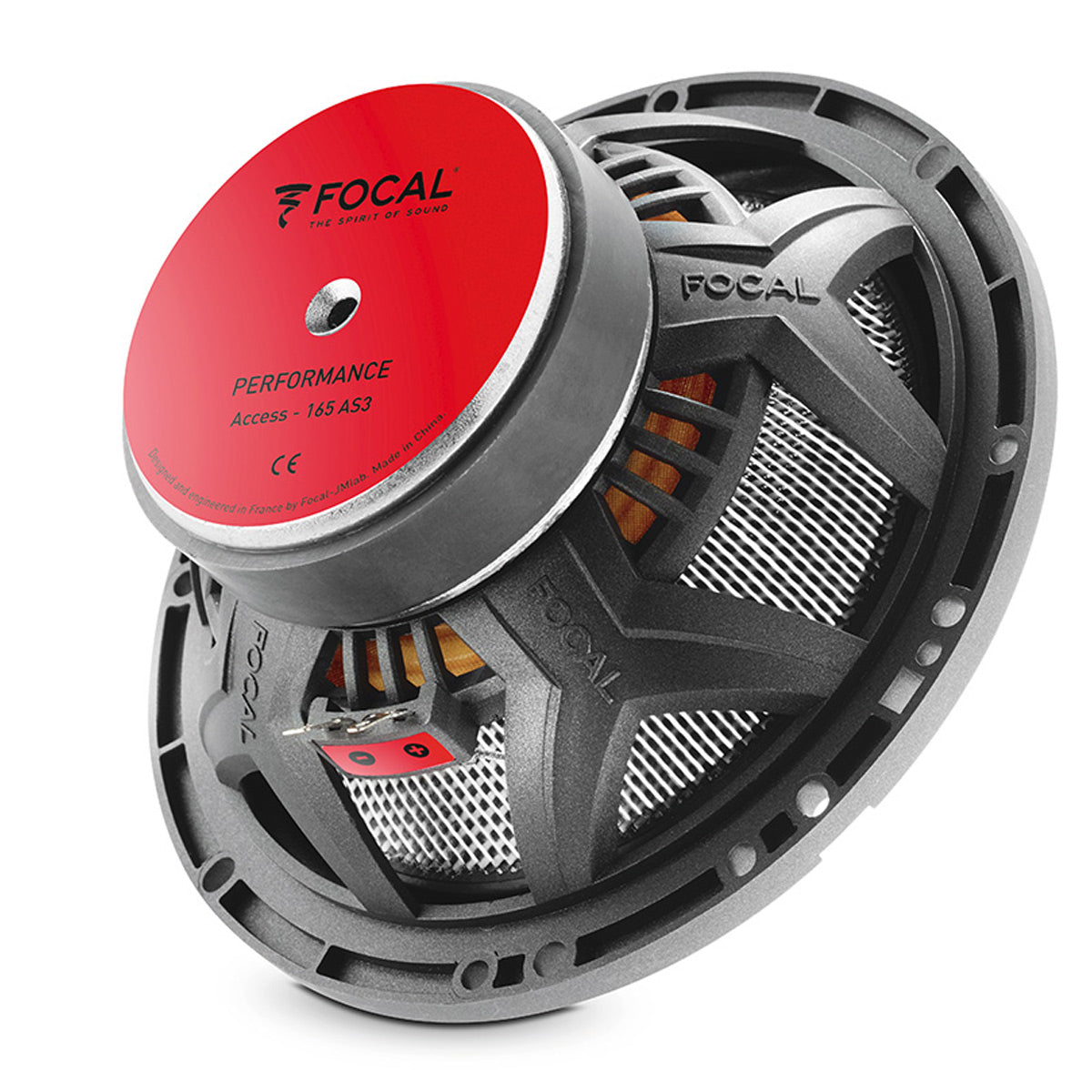 Focal Mobile 165 AS3 Access 6-1/2" 3-Way Component Speakers – World ...