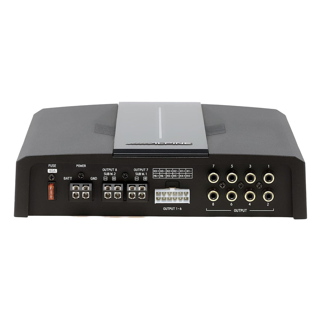 Alpine PXE-C80-88 Optim8 8-Channel Amplifier & Sound Processor – World Wide Stereo