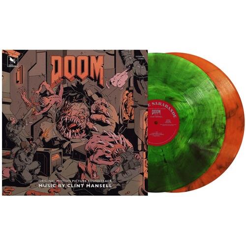 Doom (Original Soundtrack) - Vinyl LP (Green/Orange) – World Wide Stereo