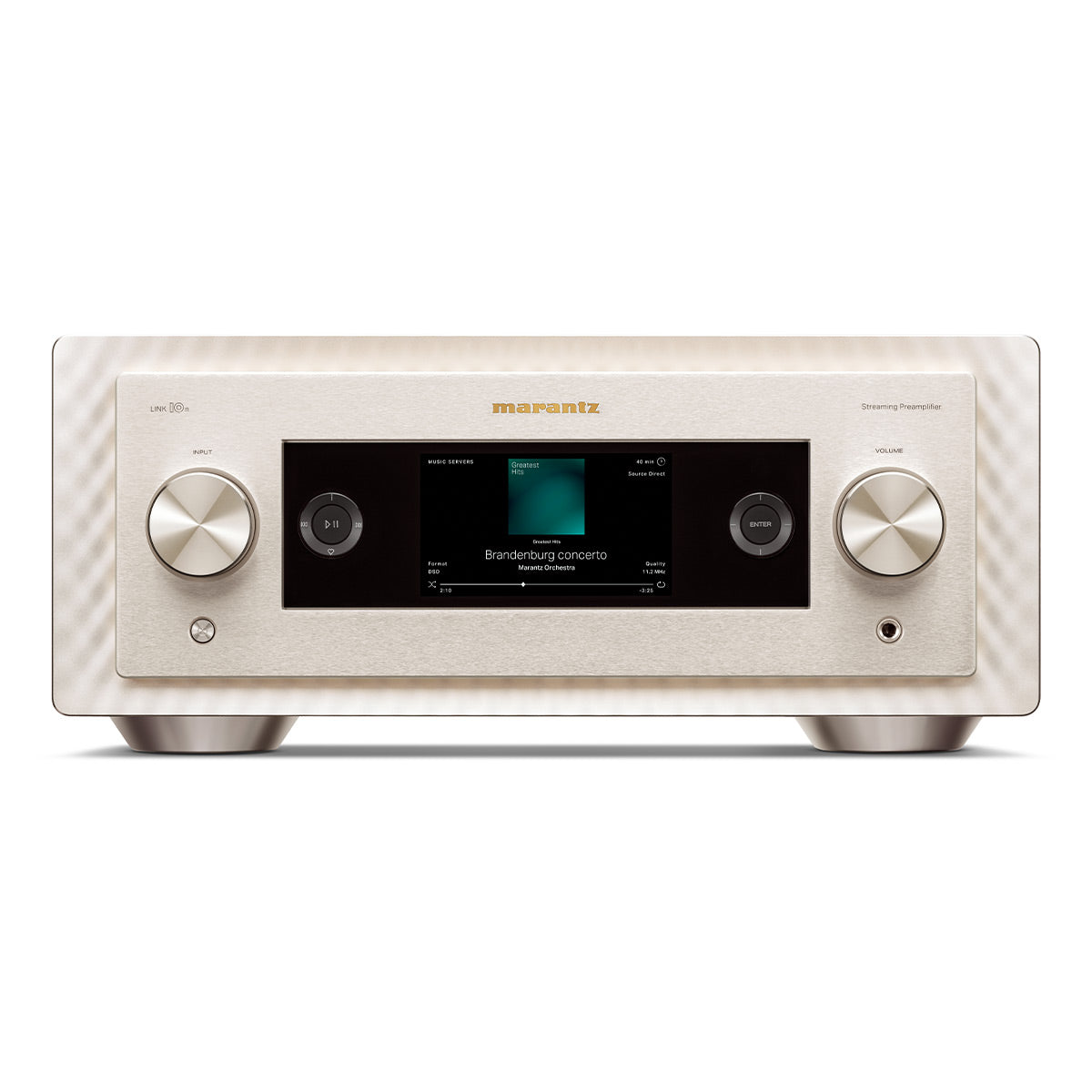 Marantz LINK 10n Streaming Preamplifier (Champagne) – World Wide Stereo