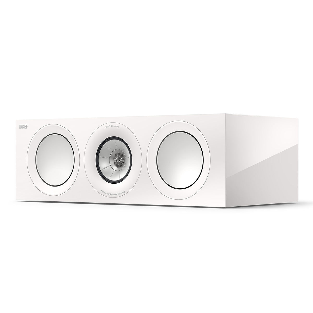 KEF R6 Meta Center Channel Speaker (Gloss White) – World Wide Stereo