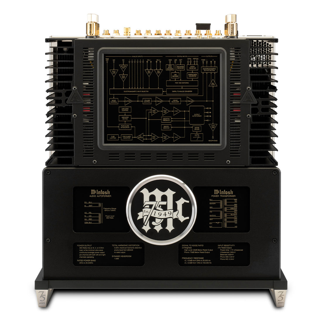 McIntosh MA12000 2-Channel Hybrid Integrated Amplifier (75th Anniversa – World Wide Stereo