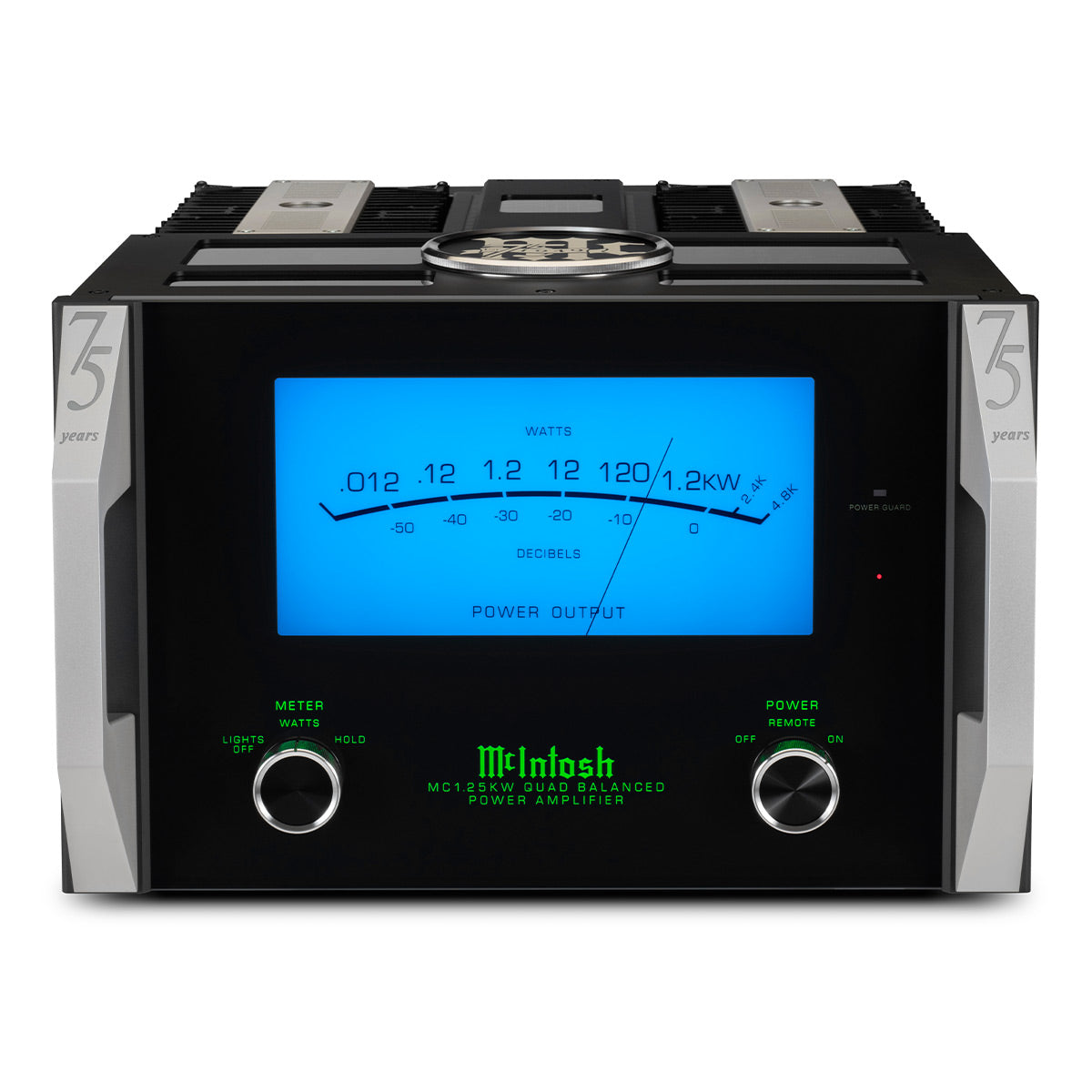 McIntosh MC1.25KW 1-Channel Solid State Amplifier (75th Anniversary Ed – World Wide Stereo