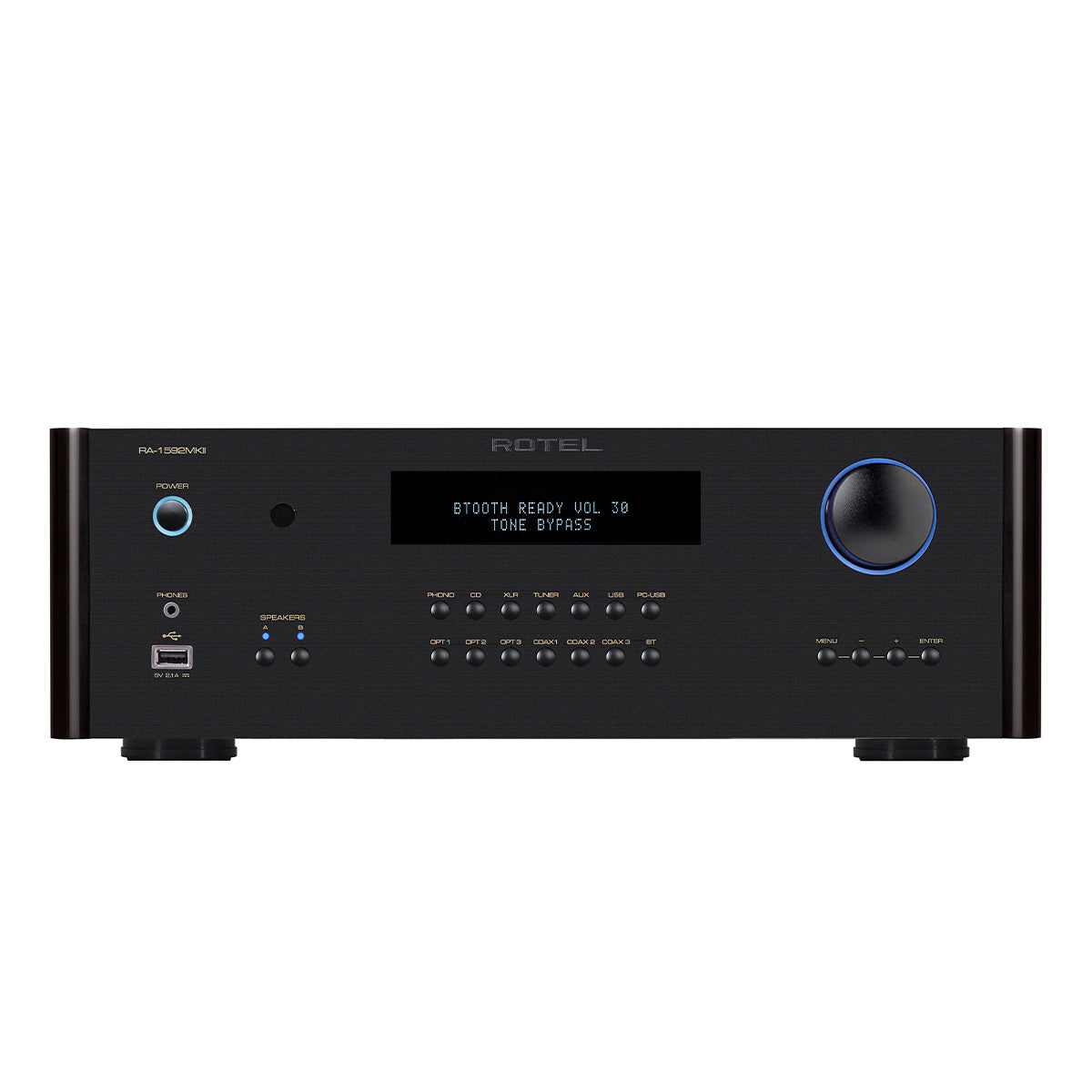Rotel RA-1592MKII Integrated Amplifier (Black) – World Wide Stereo