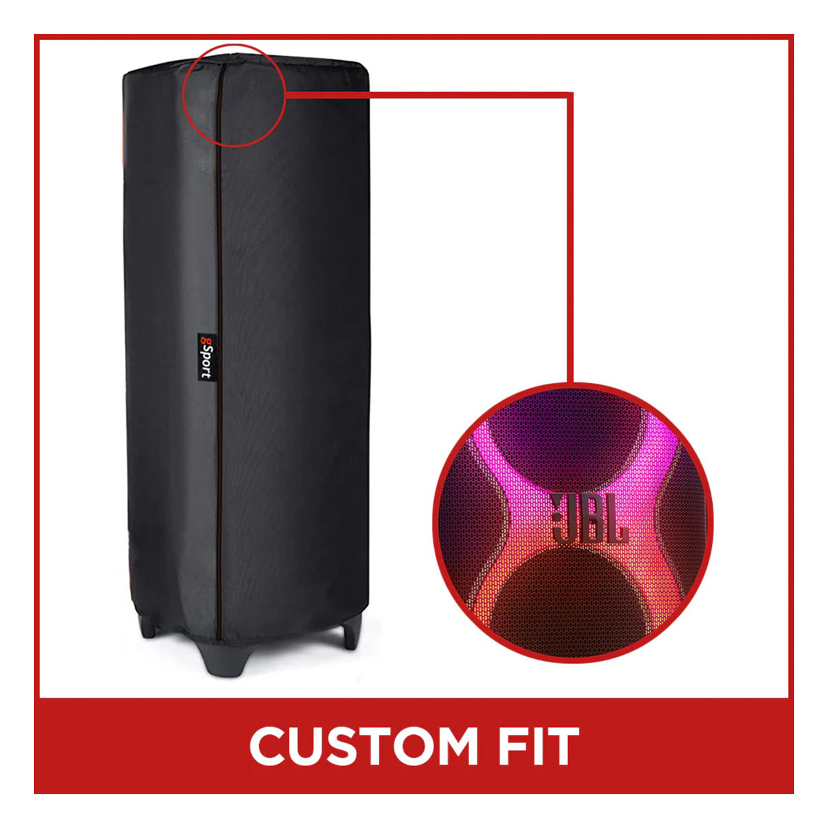 gSport Waterproof Durable Nylon Speaker Cover for JBL PartyBox Ultimat ...