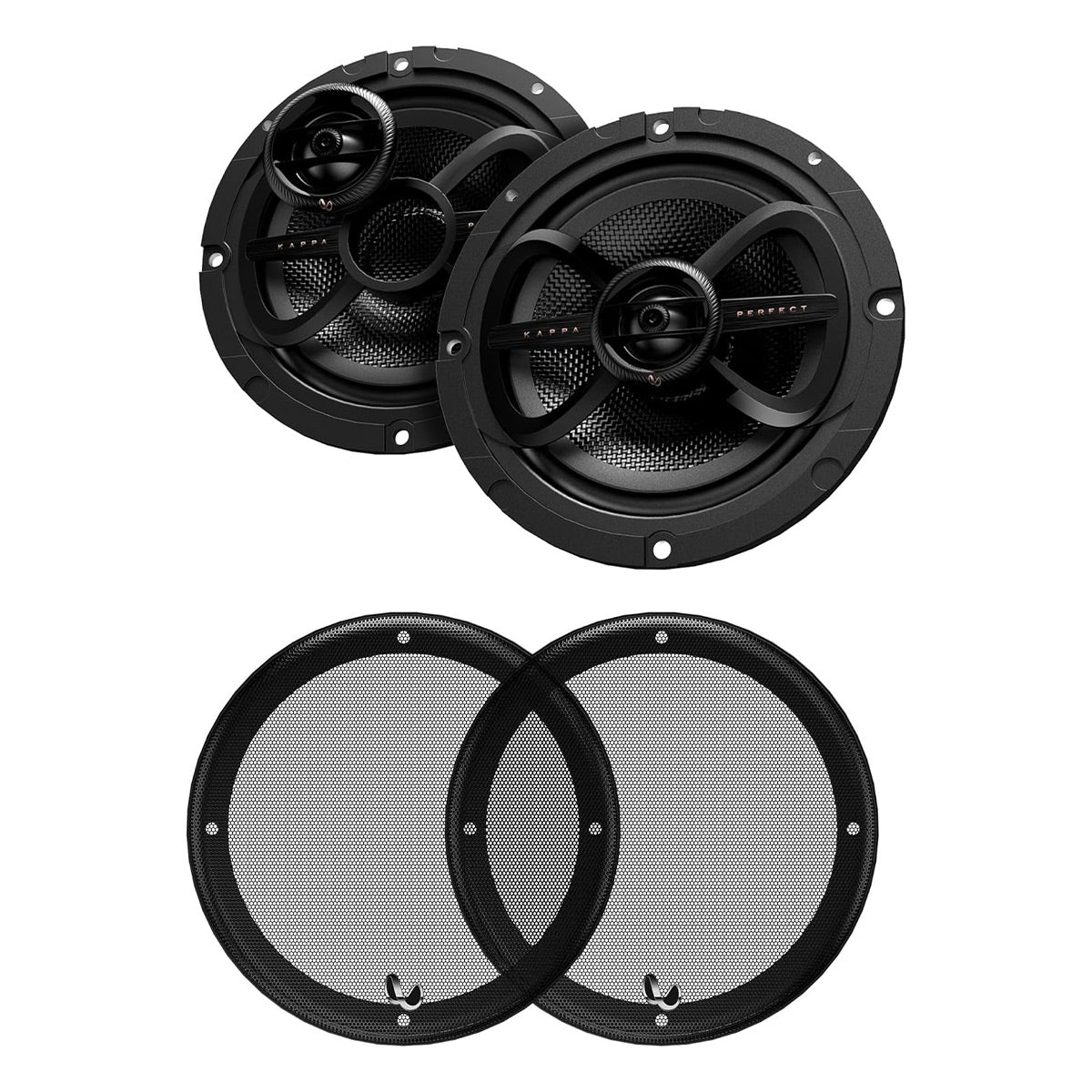 Infinity Kappa Perfect 600XS 6.5 Inch Two Way Car and Marine Speakers ...