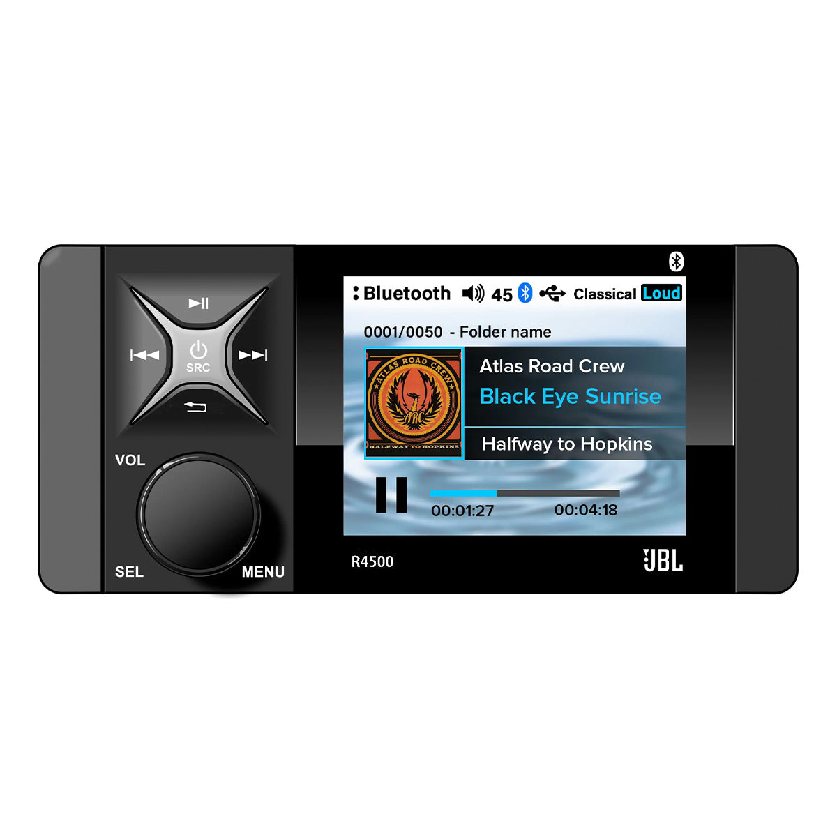 JBL R4500 Marine Digital Media Receiver with Color LCD Display – World ...
