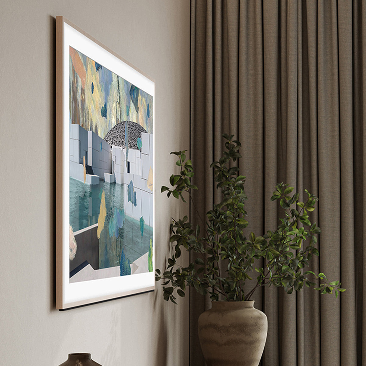 Leon Solé TV Frame for 65" Sony BRAVIA 7 (Light Wood) – World Wide Stereo