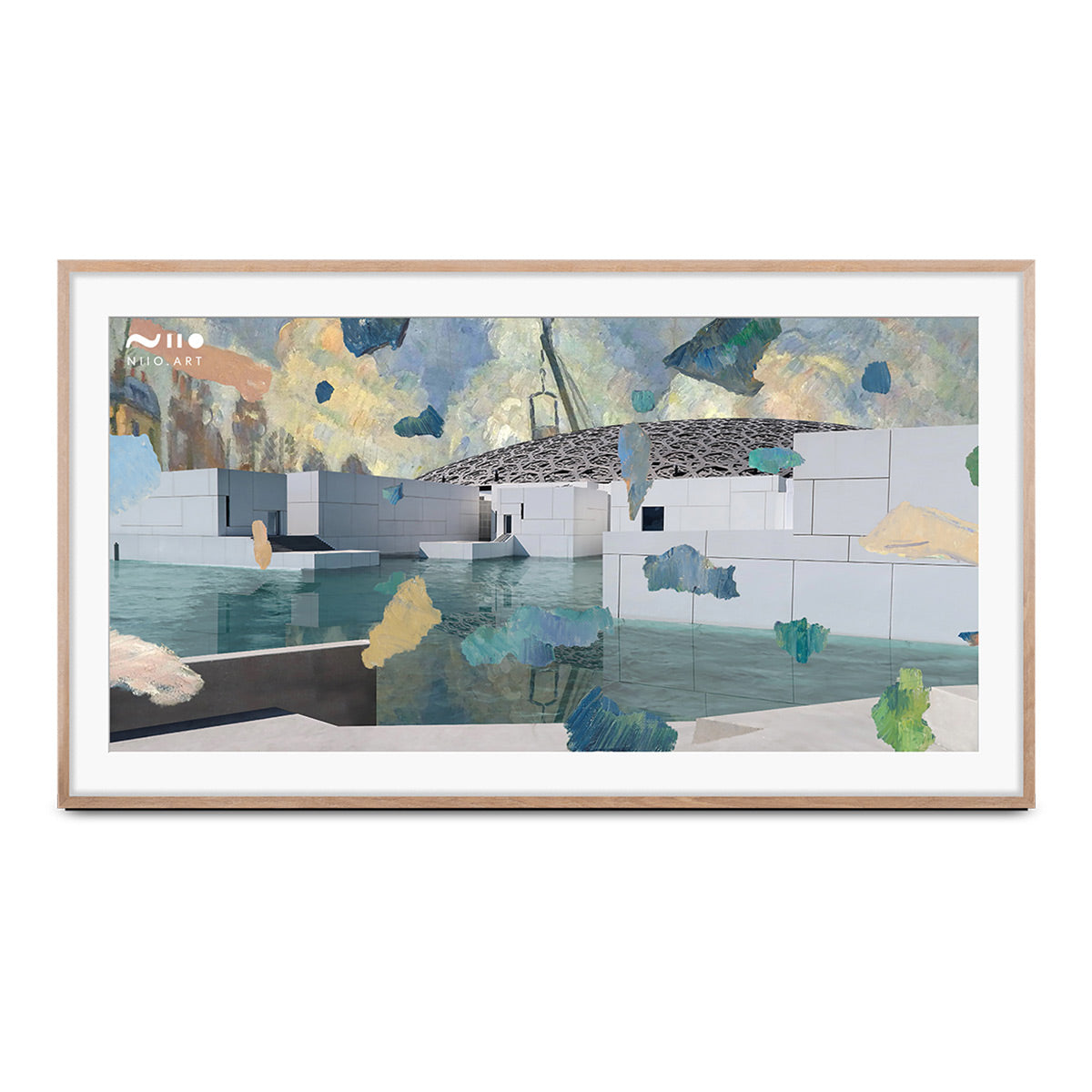 Leon Solé TV Frame for 75" Sony BRAVIA 7 (Light Wood) – World Wide Stereo