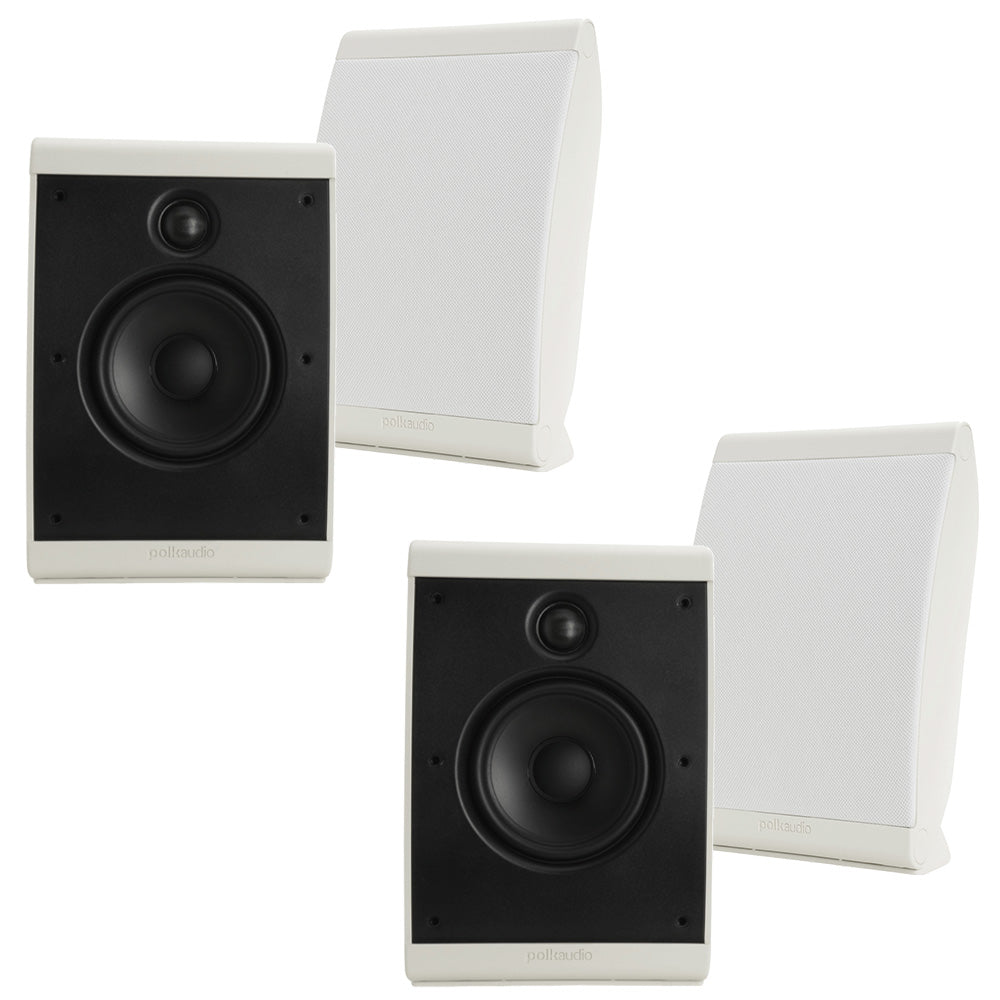 Polk Audio OWM3 Compact Satellite Speaker - 4 Pack (White) – World Wide ...