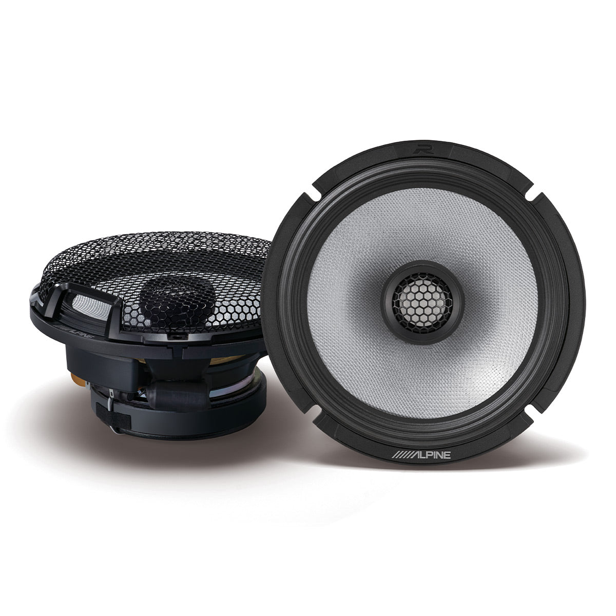 Alpine R2-S65 R-Series 2-Way 6.5" Coaxial Speakers - Pair – World Wide ...