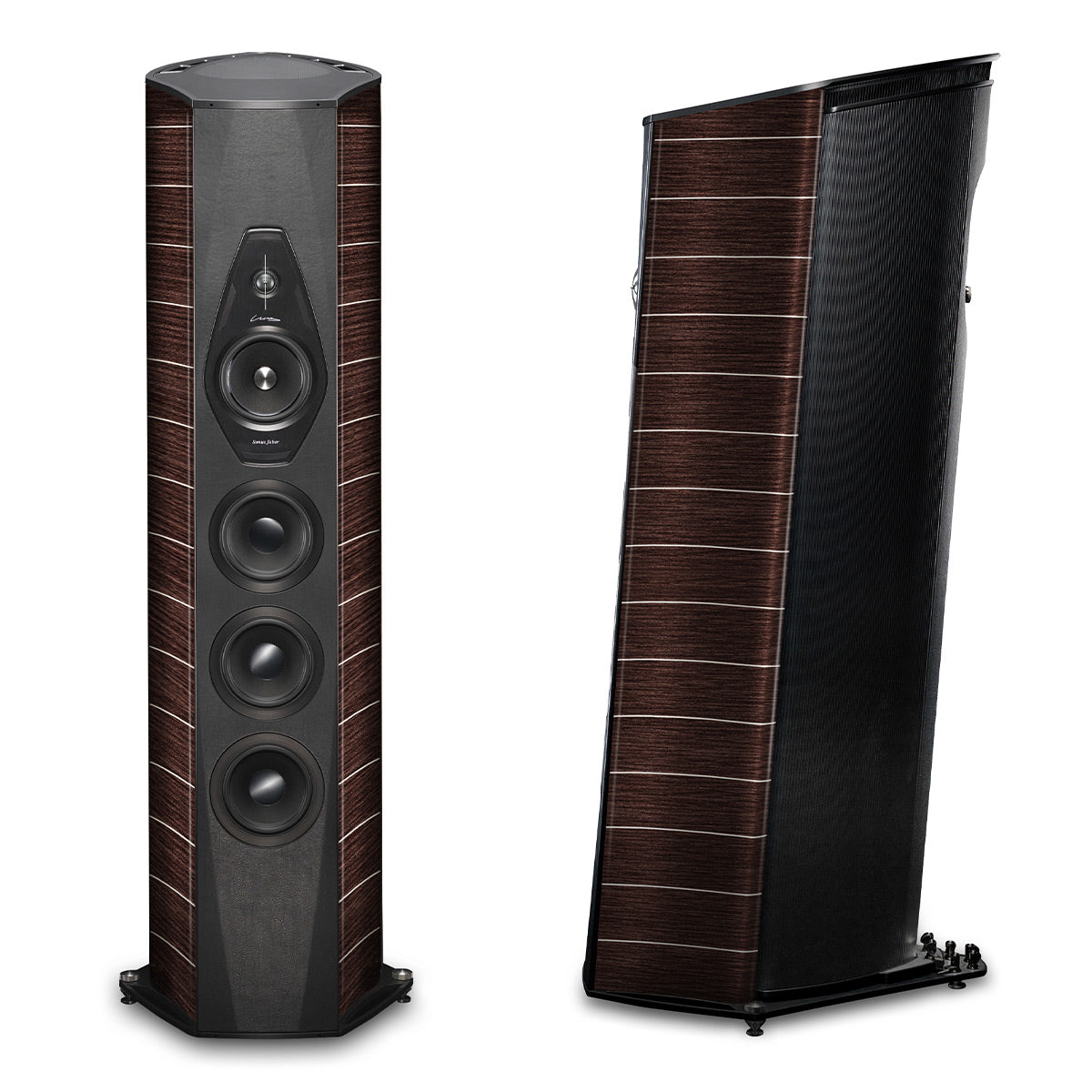 Sonus faber Lilium Floorstanding Speakers - Pair (Wenge) – World Wide ...